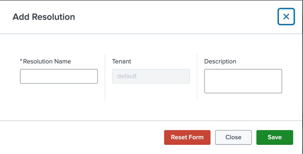 Resolutions | Datapunctum Docs